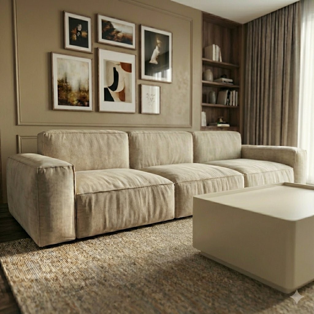 LIVO 3 SEATER SOFA - LIVING ROOM COLLECTION – MUSE